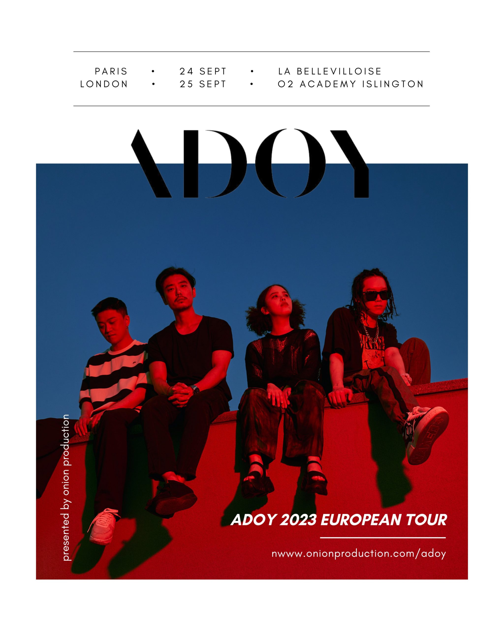Premier concert parisien pour ADOY - K World