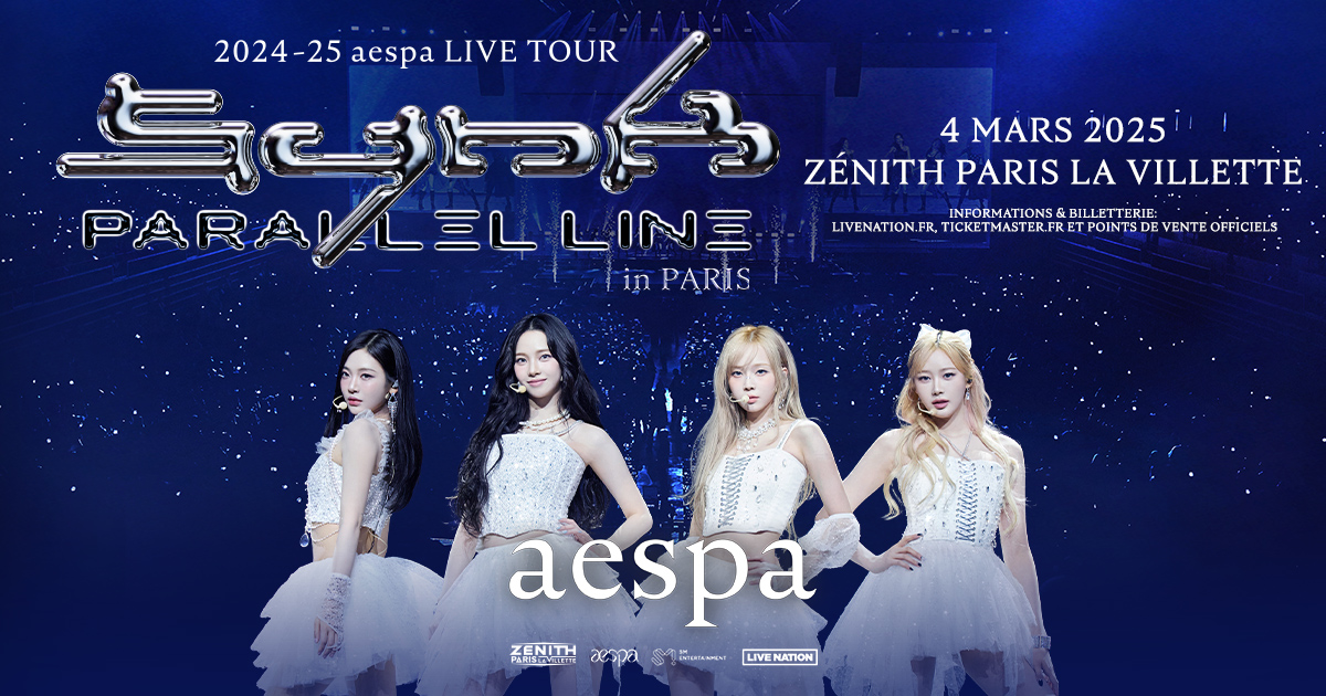 Le quatuor aespa de retour en France en 2025 - K World