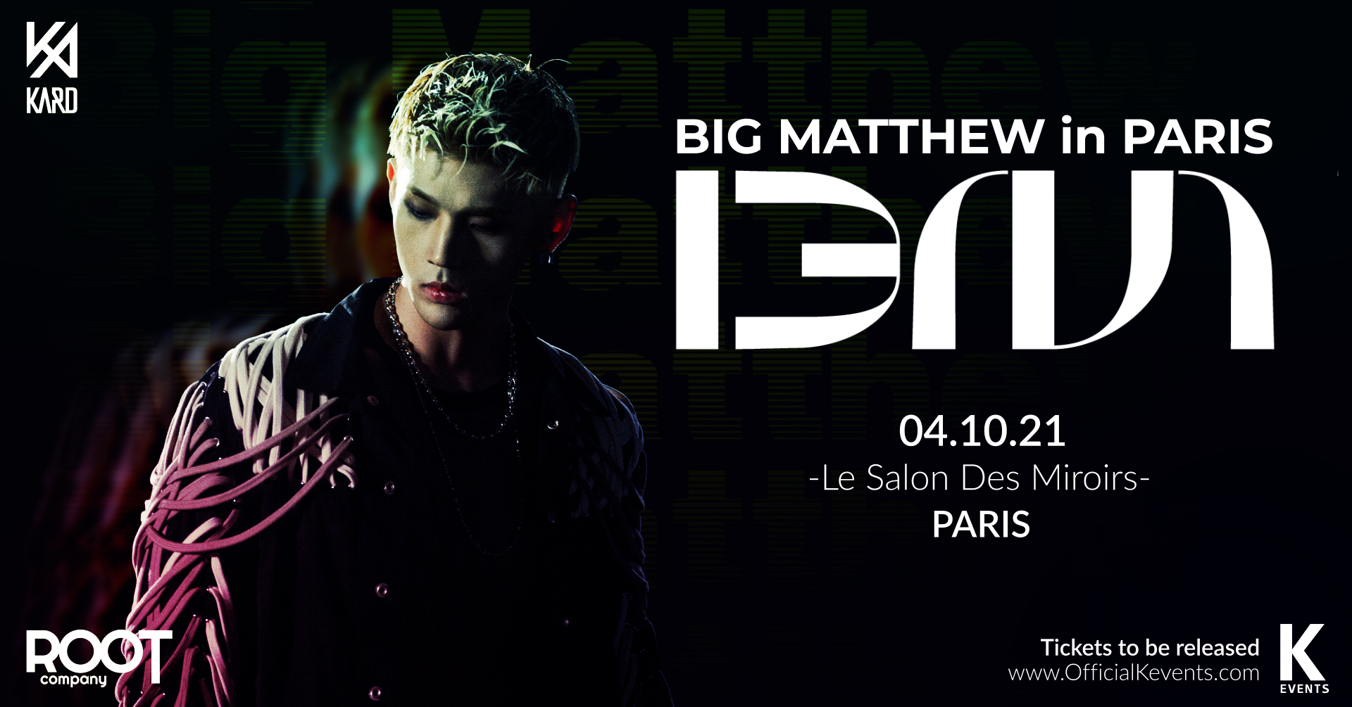 BM (KARD) en fan meeting à Paris le 4 octobre - K World