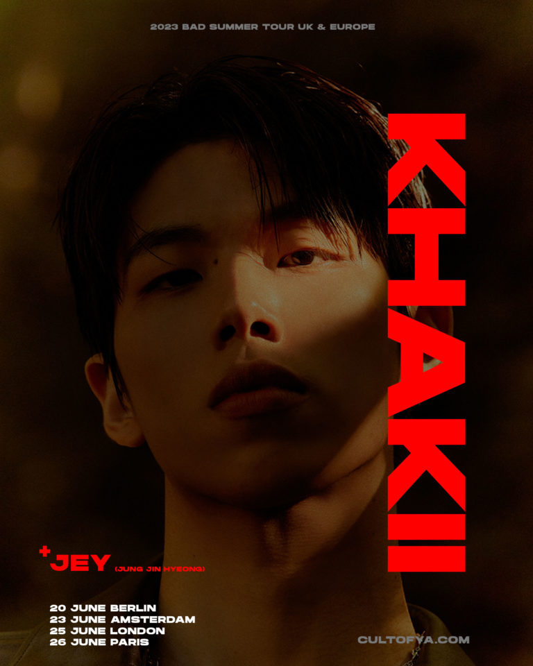 Concert de JEY (Jung Jin Hyeong) et KHAKII à Paris en juin 2023 - K World Concert de JEY (Jung Jin Hyeong) et KHAKII à Paris en juin 2023 - K World